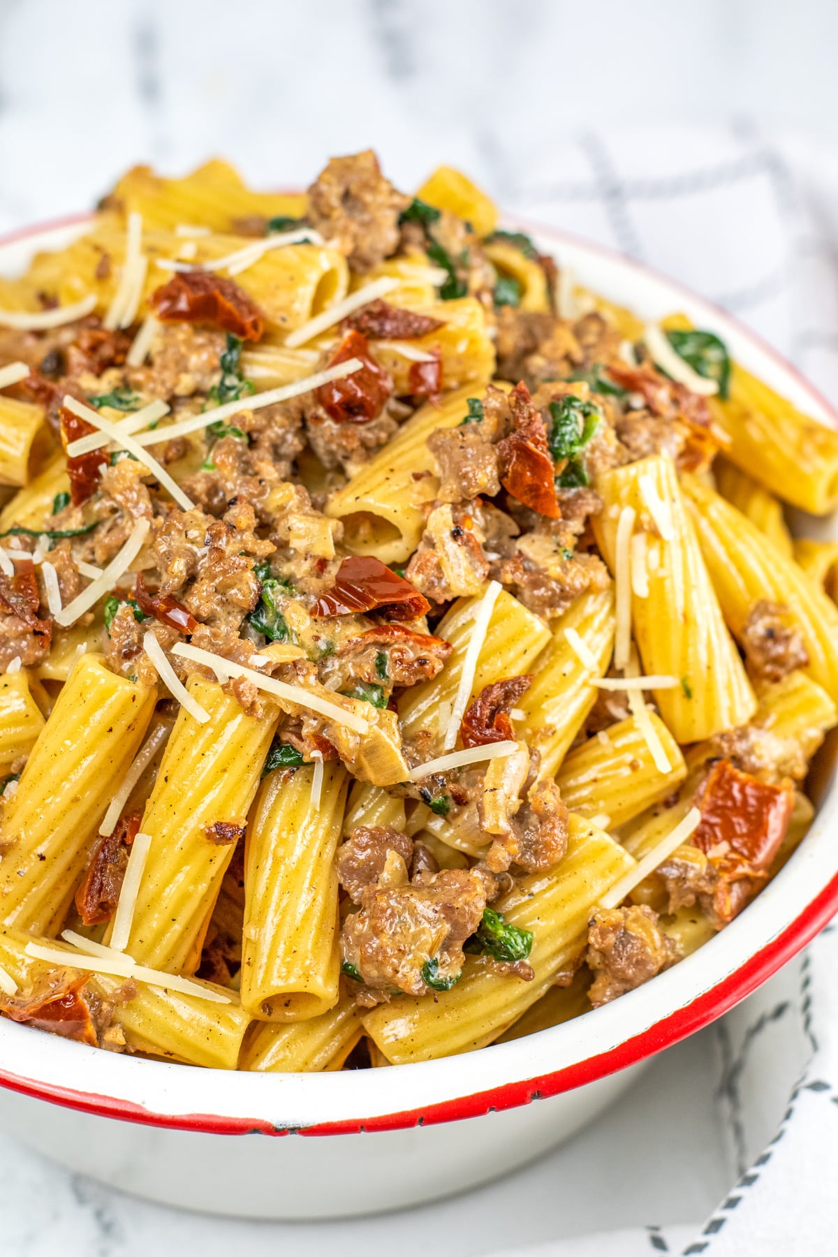 Creamy Italian Sausage Pasta