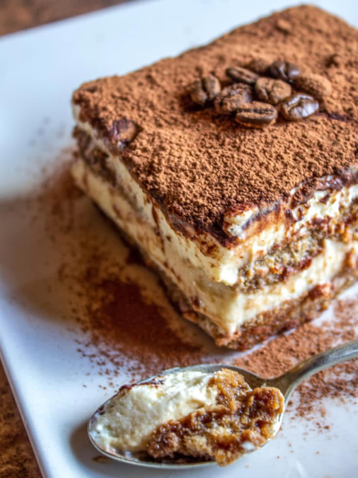 Easy Tiramisu Cake Recipe - without alcohol!
