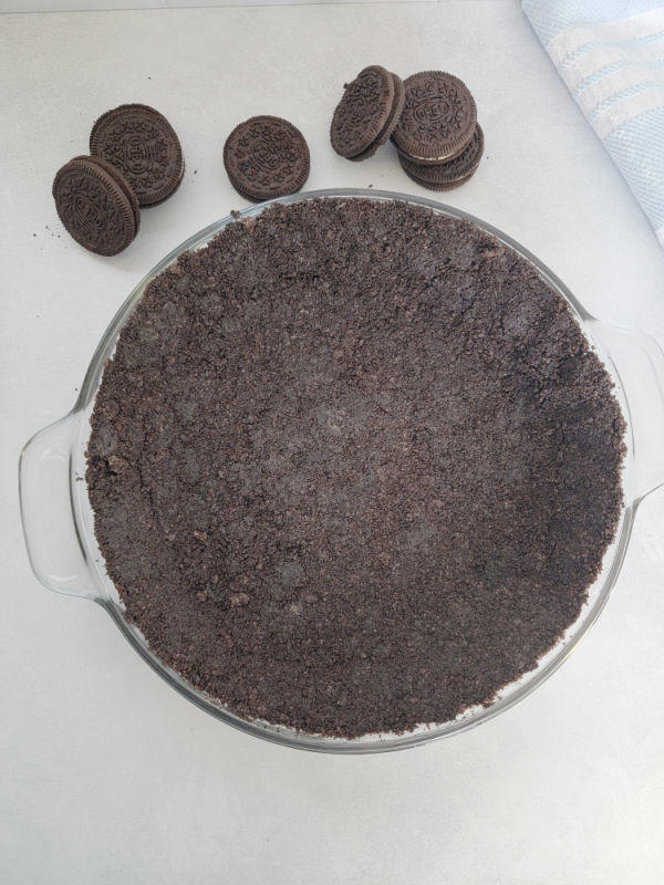 Easy Oreo Pie Crust recipe