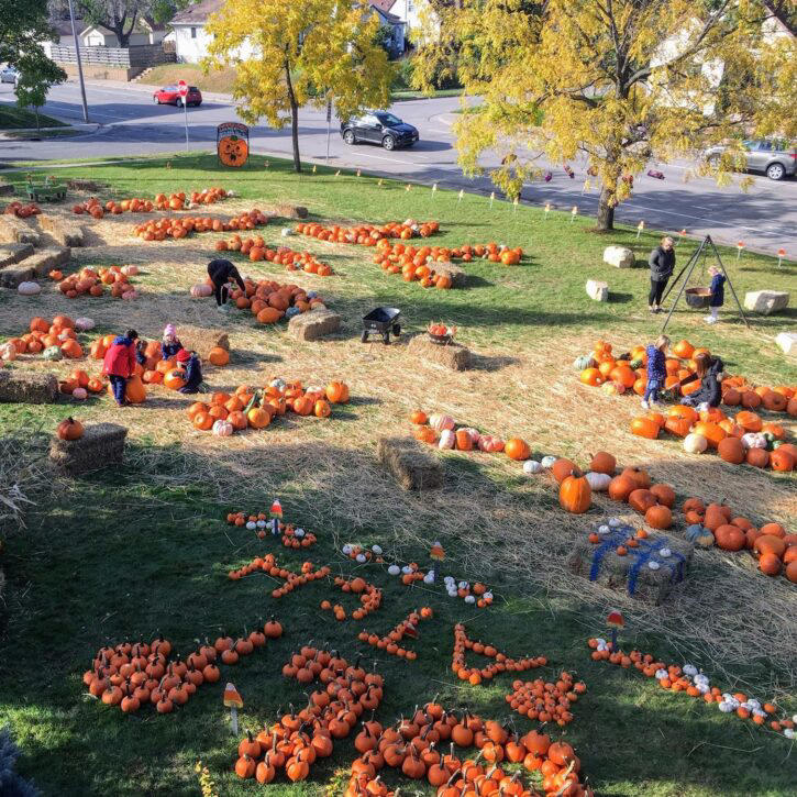 Pumpkin Patch at Our Lady of Peace