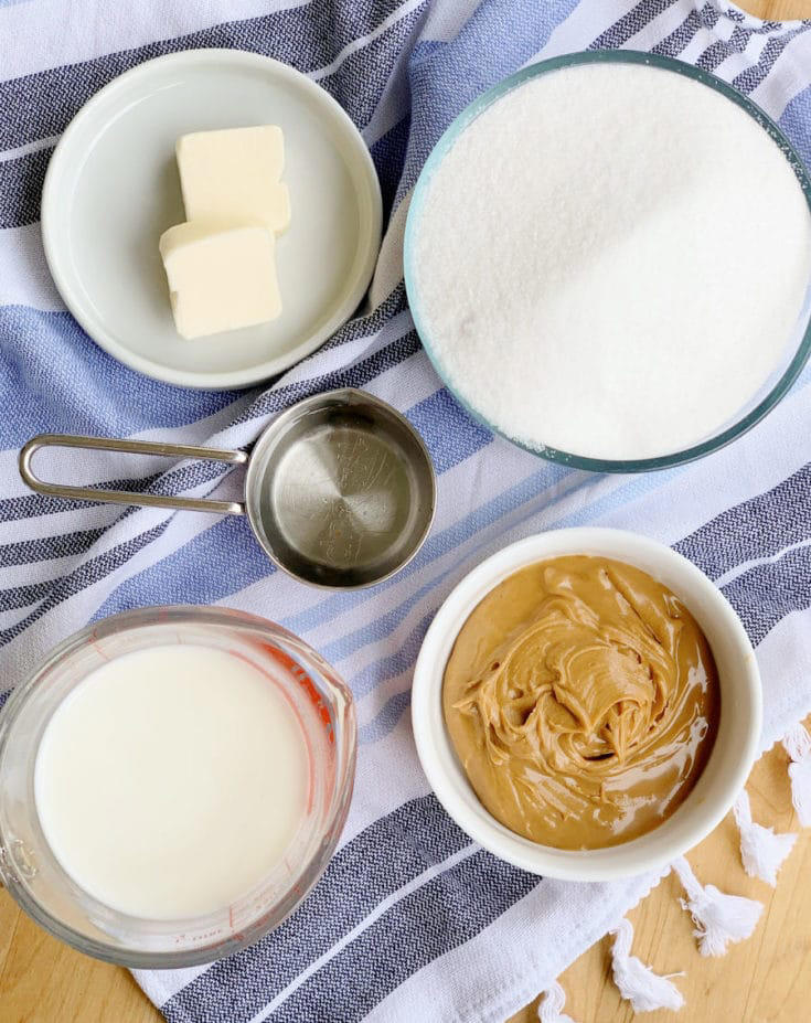 Grandma's Old Fashioned Peanut Butter Fudge Recipe