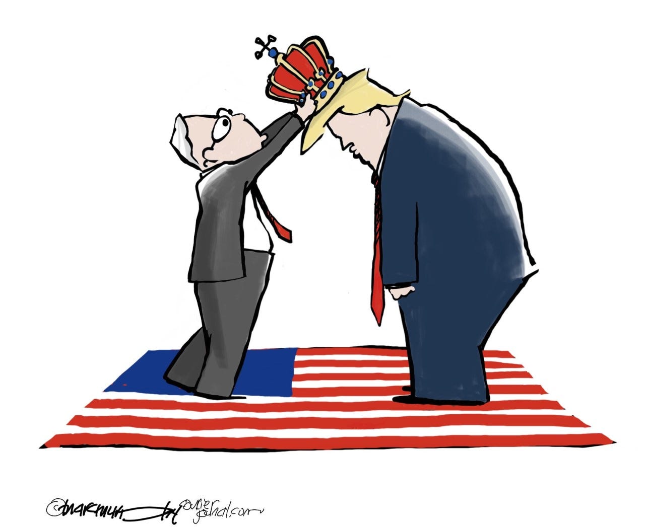 The best of president-elect Donald Trump in political cartoons