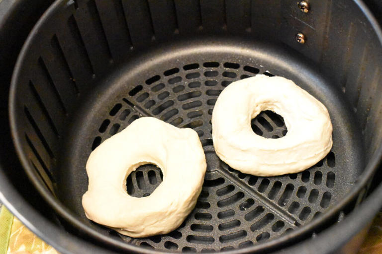 Air Fryer Pumpkin Spice Donuts