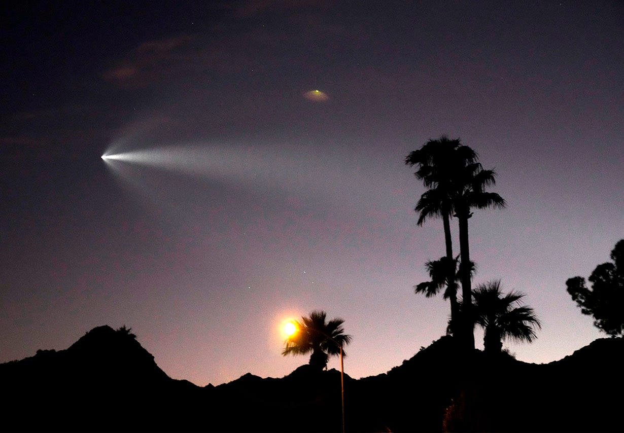 Could a California rocket launch be visible in Arizona? Where to See ...