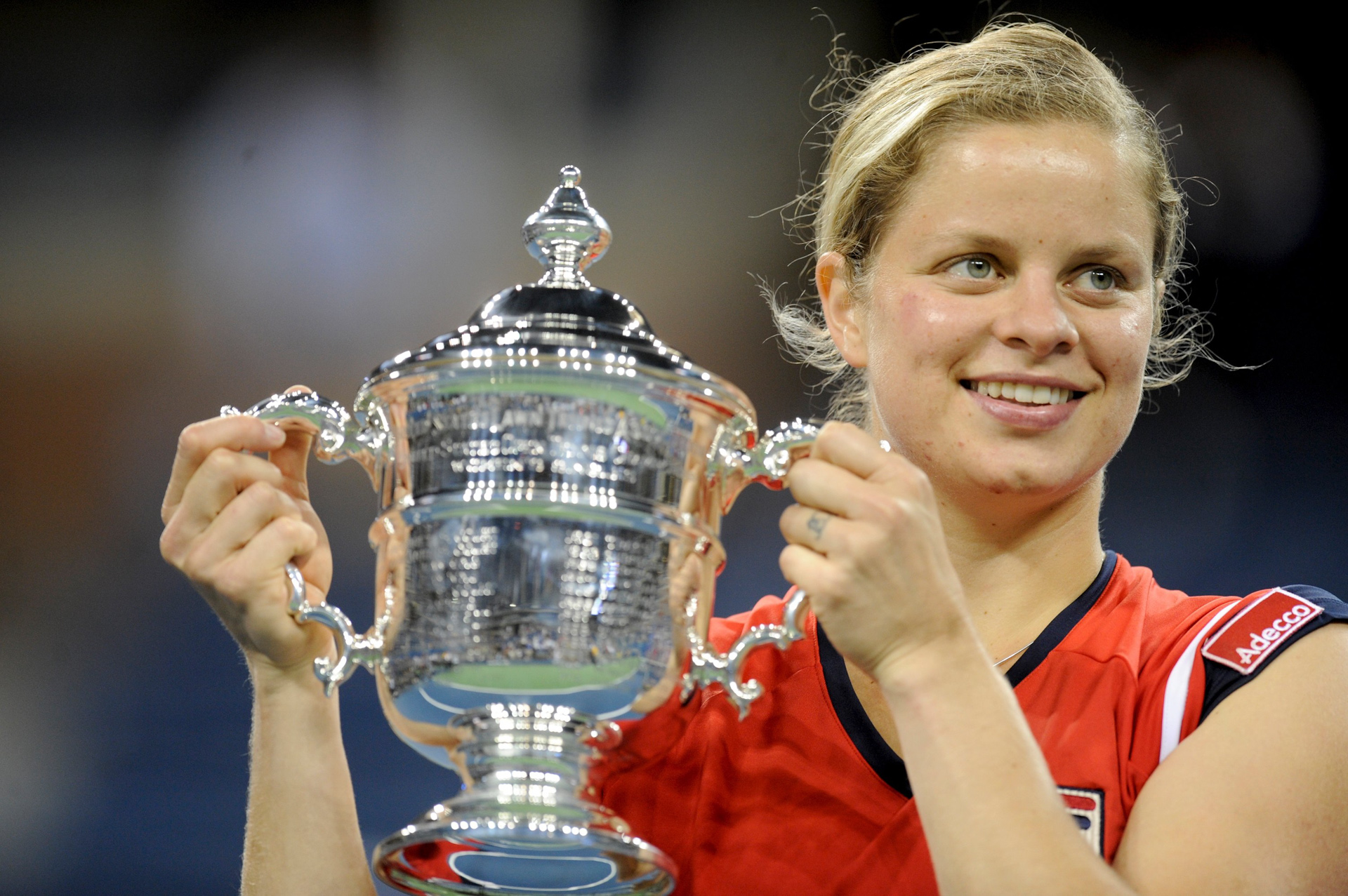 Kim Clijsters' first major triumph