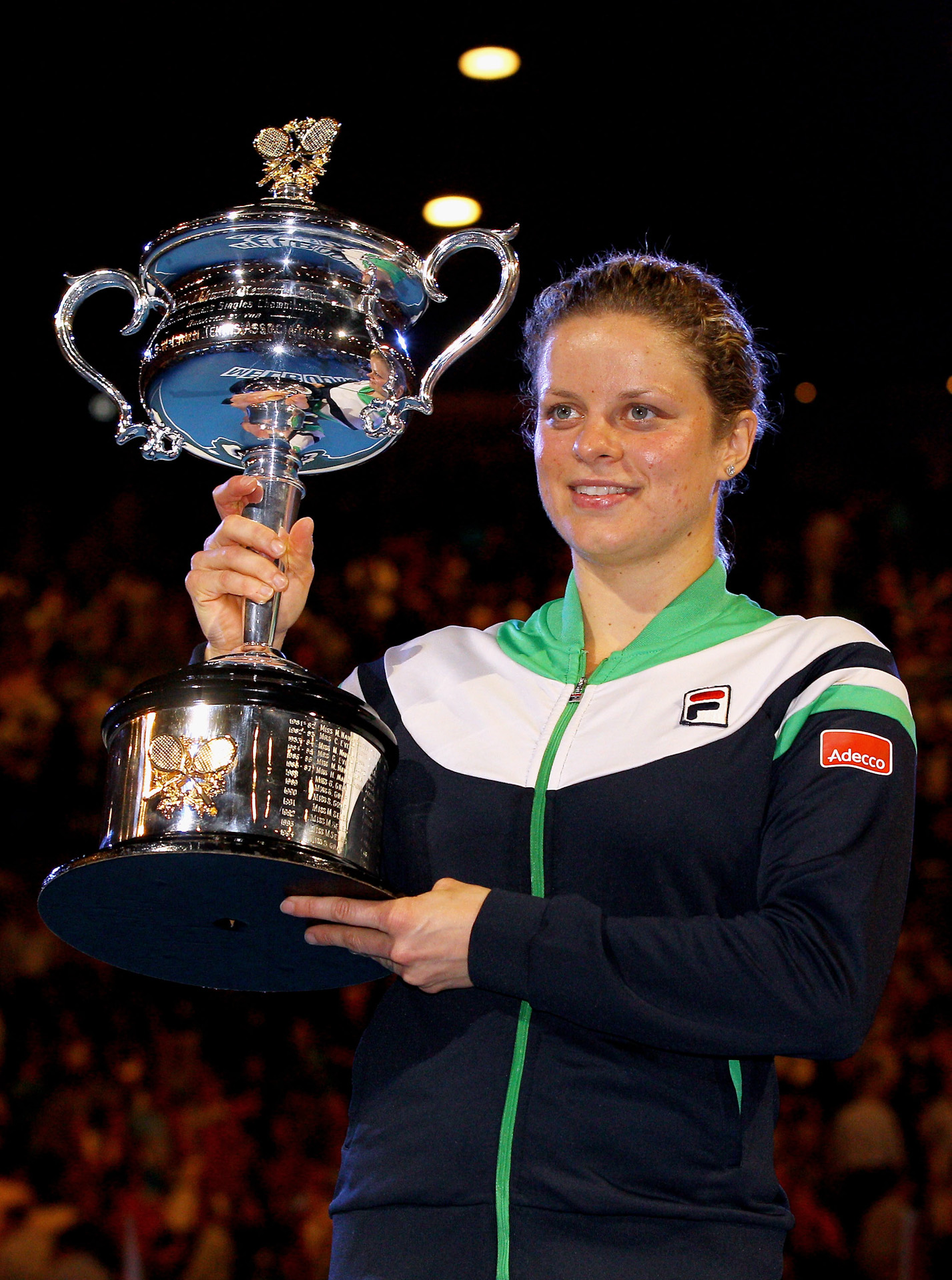 Kim Clijsters' first major triumph