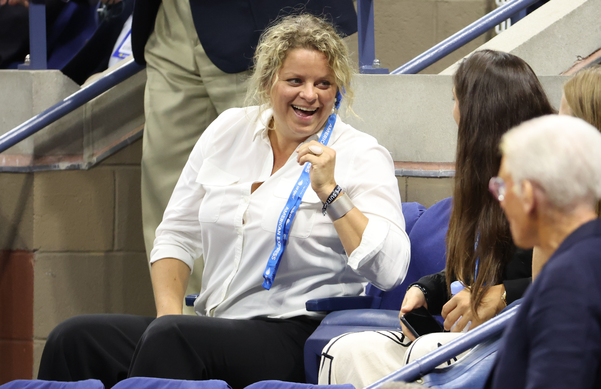 Kim Clijsters' first major triumph