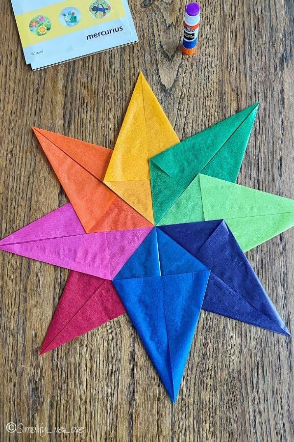 How to Make Paper Stars: Waldorf Window Star Tutorial for Bird-Safe ...