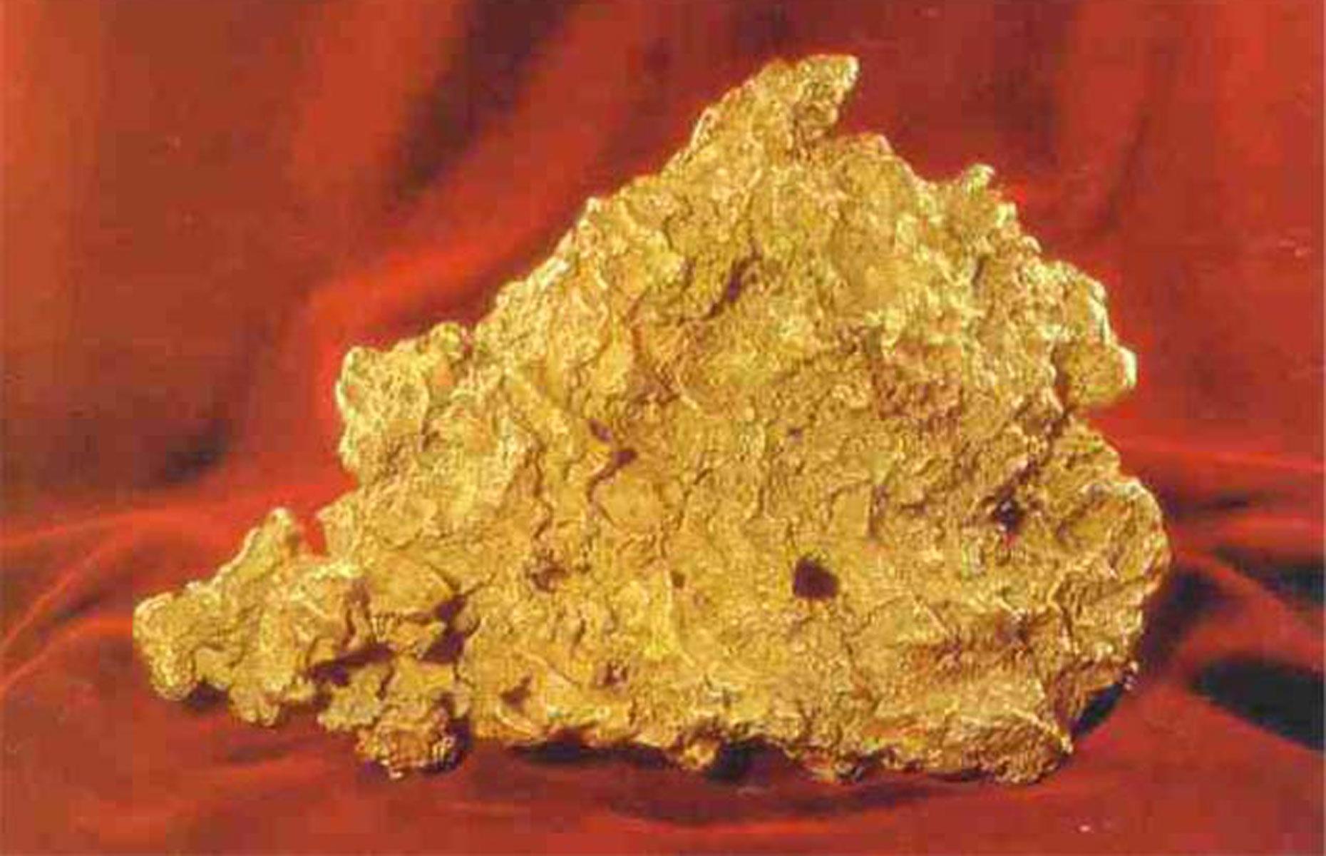 These are the biggest gold nuggets ever discovered by prospectors