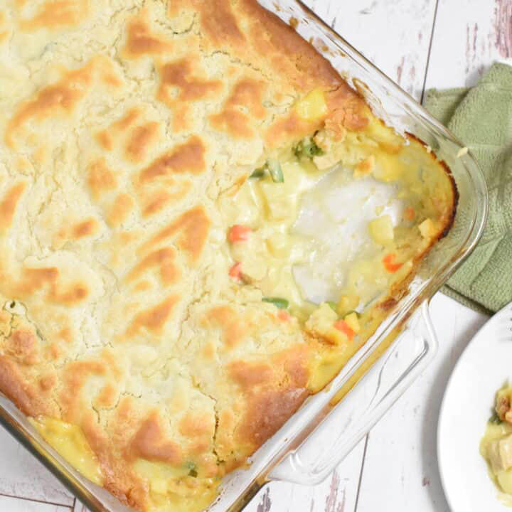 Chicken Pot Pie Casserole