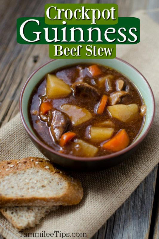 Delicious crockpot Guinness beef stew recipe