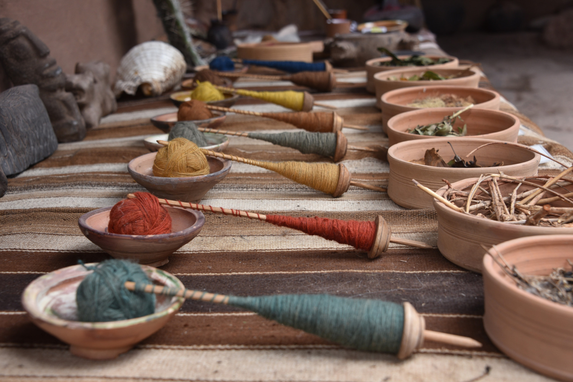 The most dazzling natural dyes of the ancient world