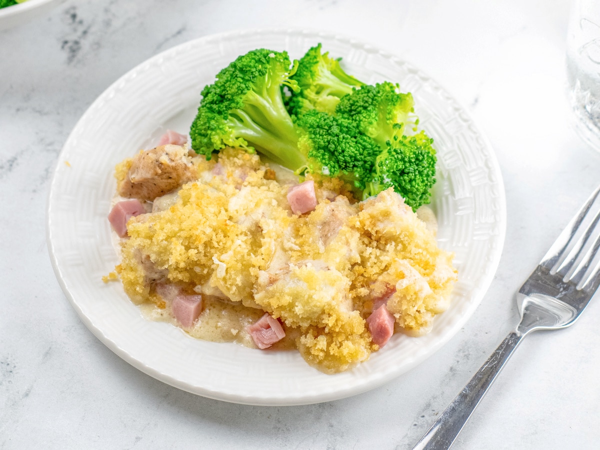 Chicken Cordon Bleu Casserole