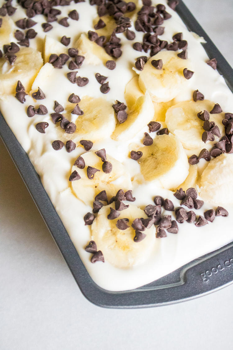 Banana Chocolate Chip Ice Cream (Easy, No-Churn Recipe)