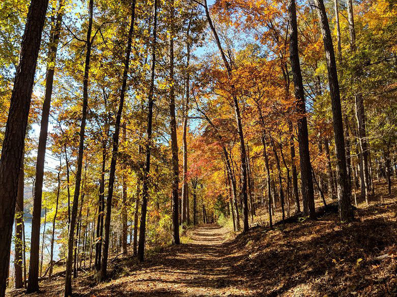 Iron Hill Loop Trail at Red Top Mountain State Park Iron Hill Loop Trail at Red Top Mountain State Park