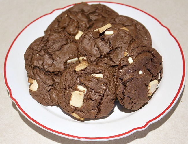 Peppermint Chocolate Cookies!