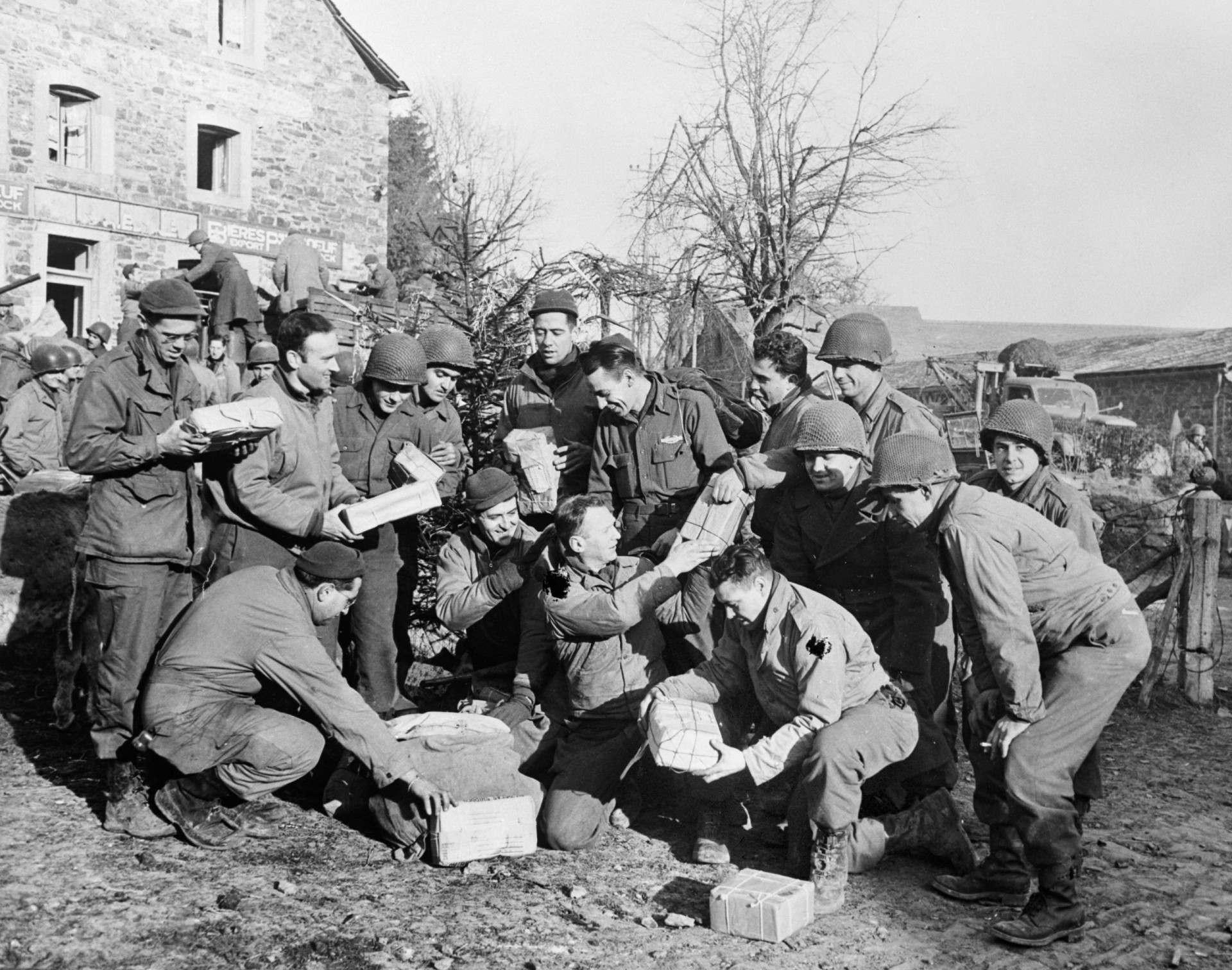 Celebrating Christmas during war