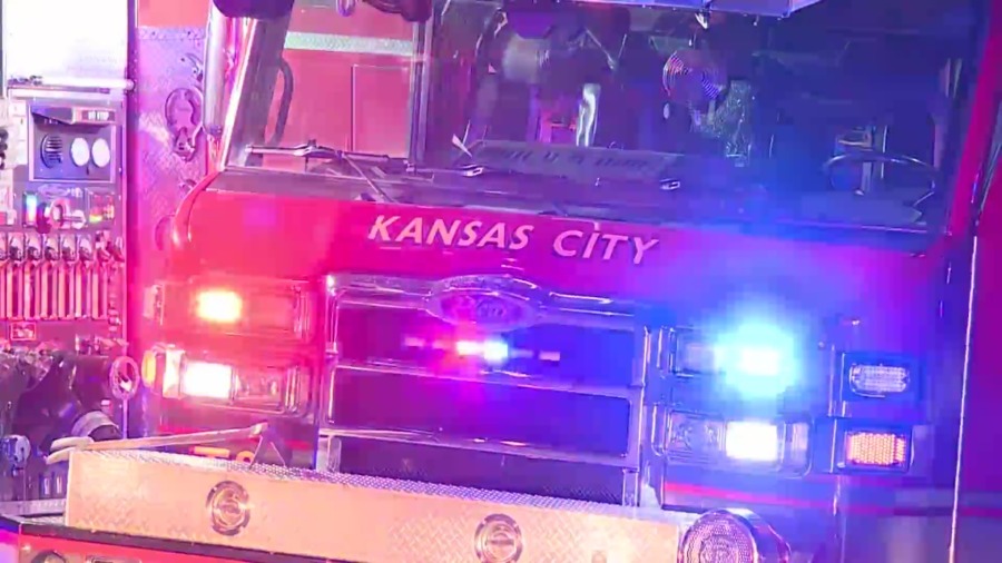 KCFD firefighter injured battling vacant church fire on Paseo Blvd.