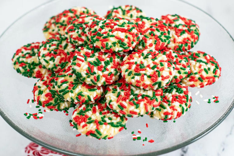 Christmas Sprinkle Cookie Recipe