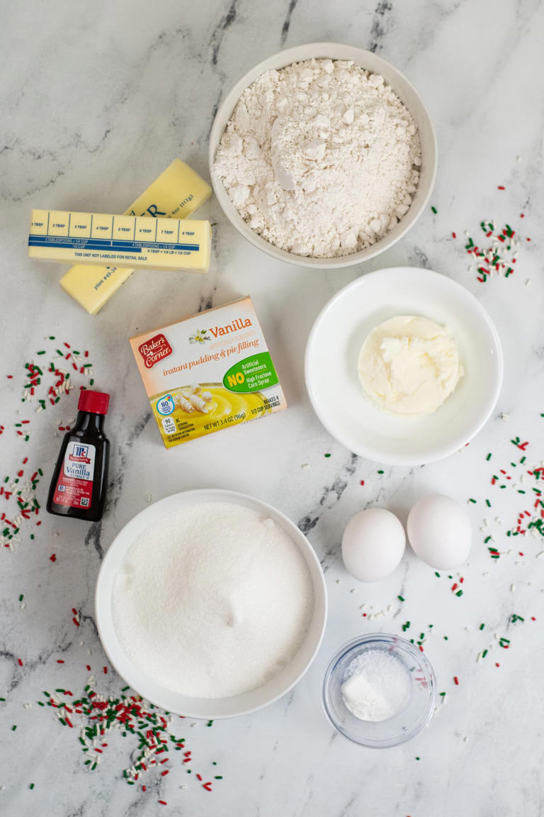 Christmas Sprinkle Cookie Recipe