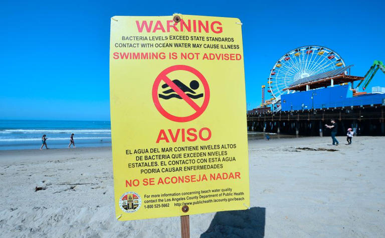 Public Health issues ocean water use warnings for 2 L.A. County beaches