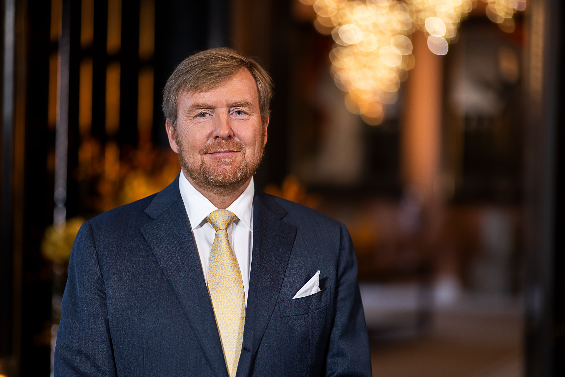 El Rey Willem-Alexander celebra