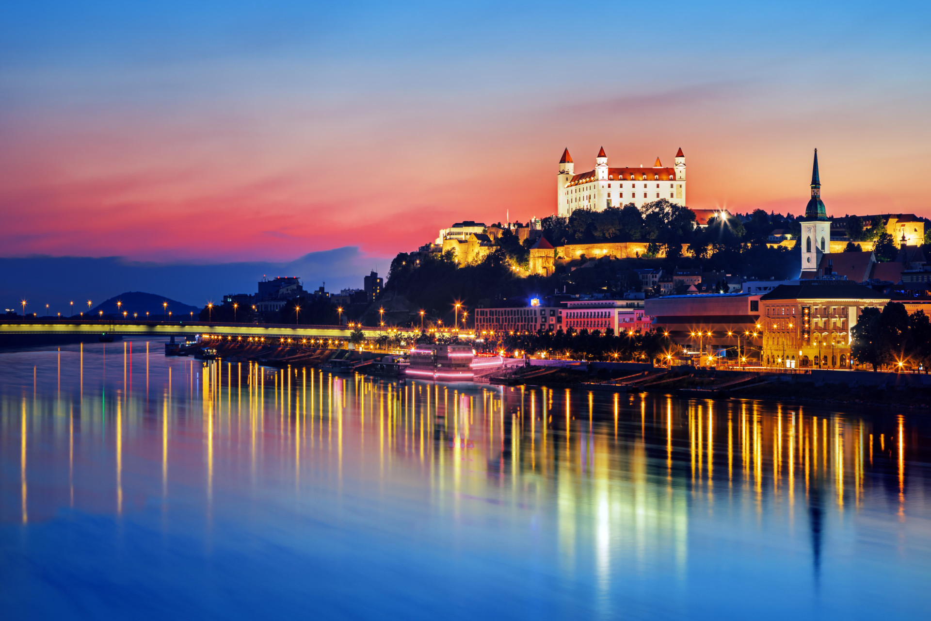 Striking castles set on great rivers