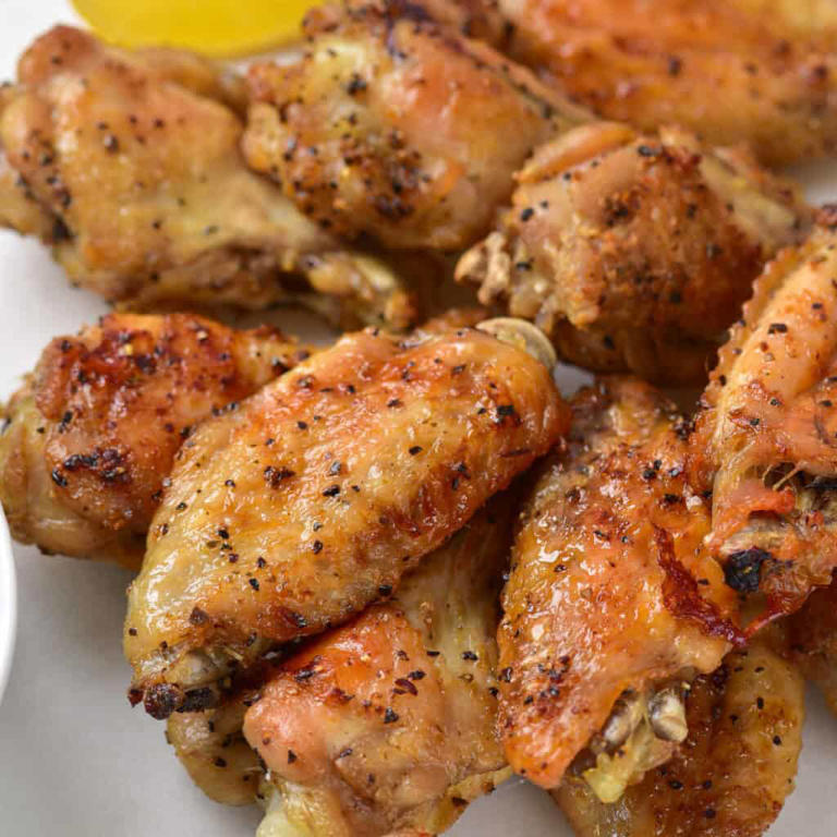 Air Fryer Lemon Pepper Wings