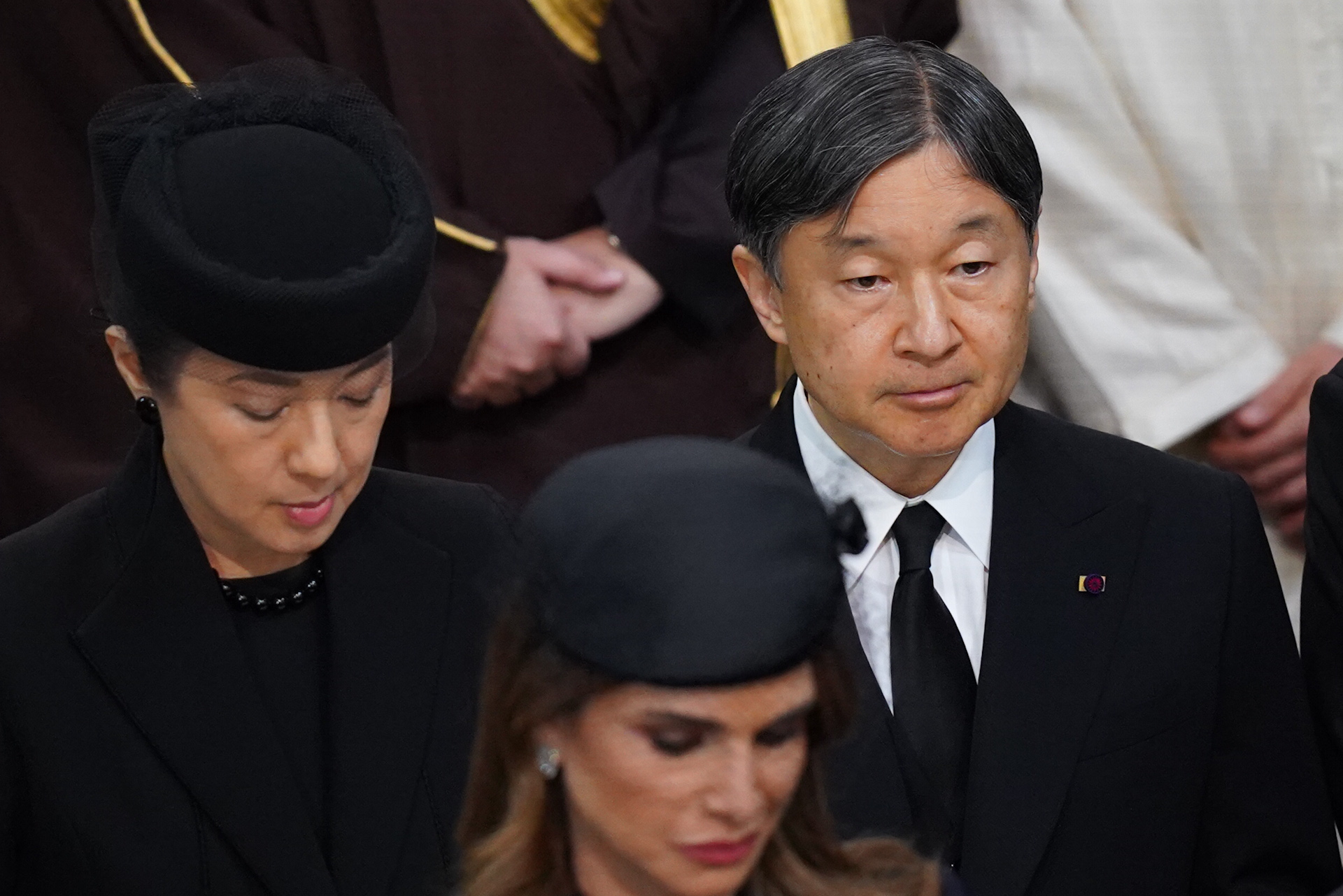 The moment Japanese empress Masako cracked