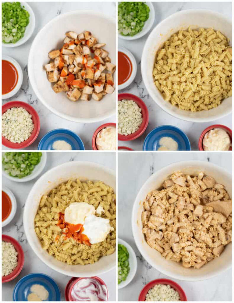 Buffalo Chicken Pasta Salad