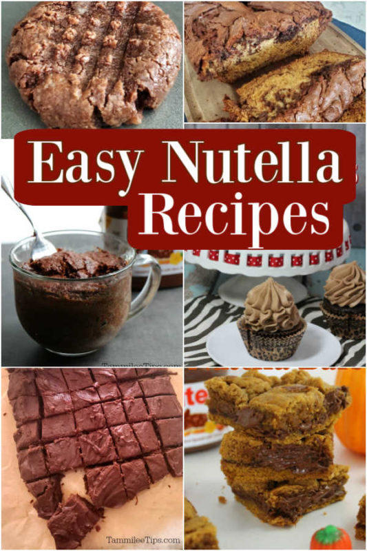 Great Nutella recipes you will want to make!