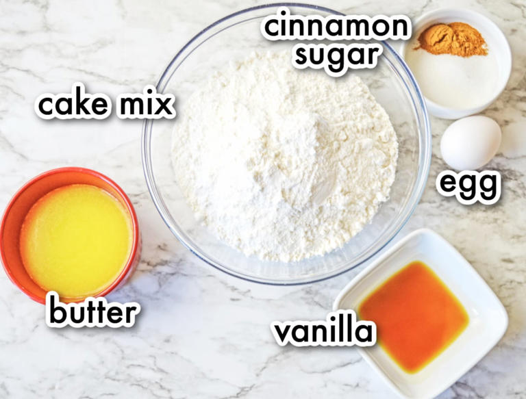 Snickerdoodle Cake Mix Cookies