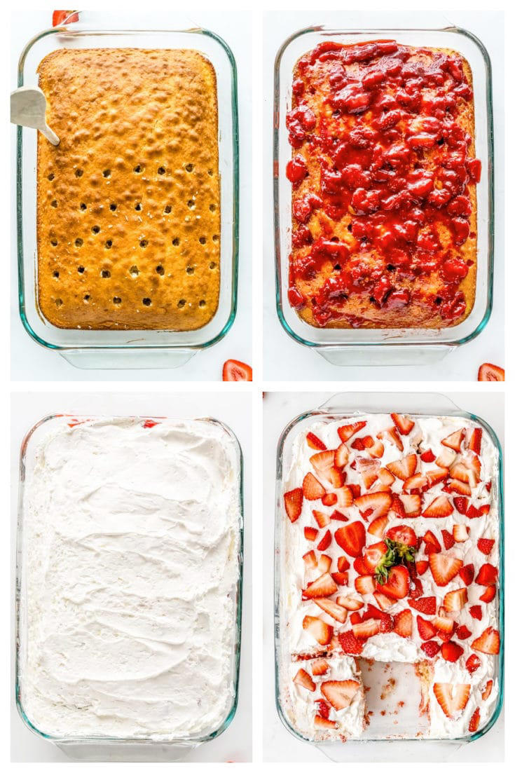Strawberry jello cake recipes 3 ways