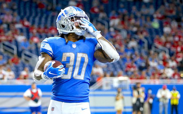 Jamaal Williams Scores Touchdown In Season Opener