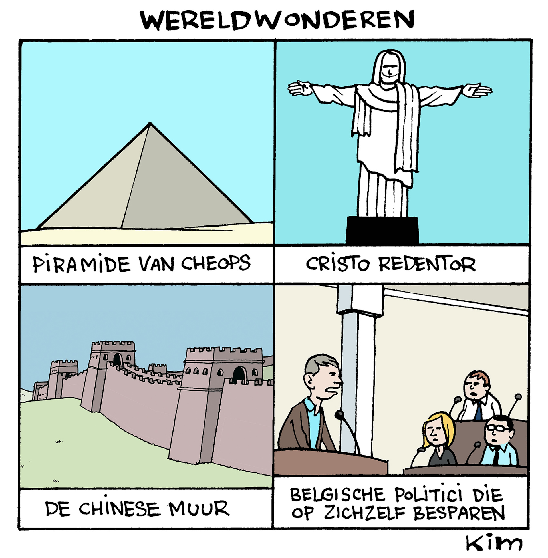 Belgen zorgen voor nieuw wereldwonder