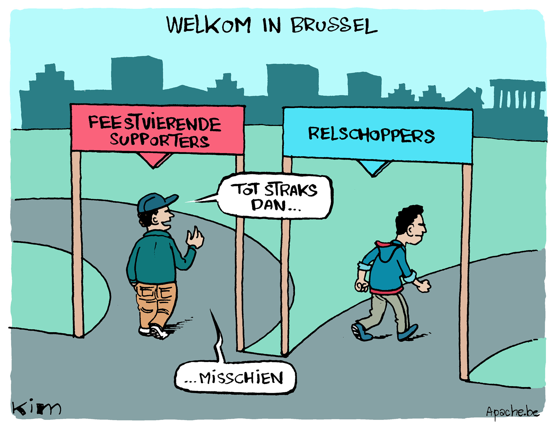 Steeds meer geweld in Brussel
