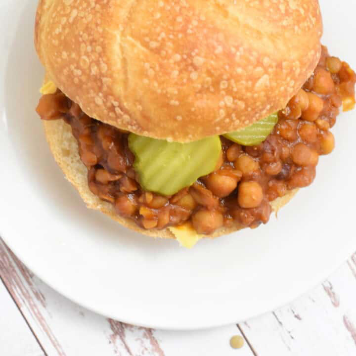 Vegetarian Sloppy Joes