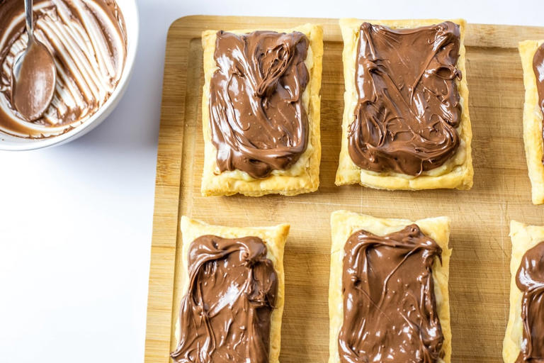 Nutella puff pastry recipe