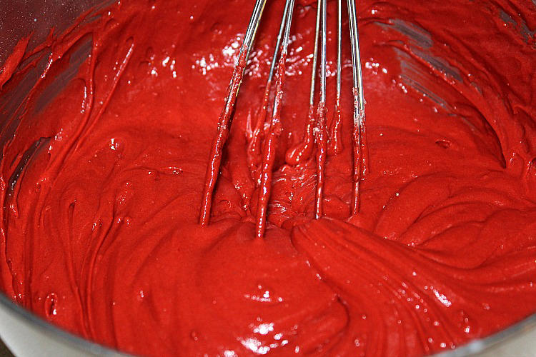 Red velvet Weight Watchers muffins