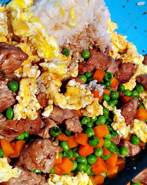 Easy Pork Fried Rice! Perfect for Dinner!