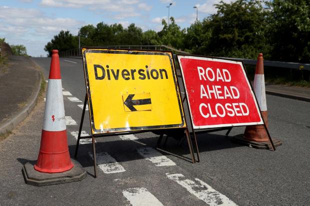 Key road in town closed for nearly two weeks for emergency works
