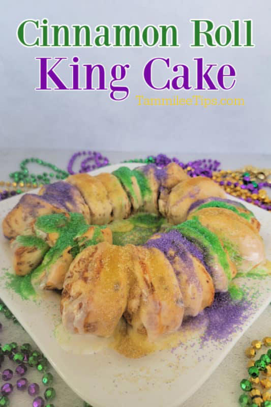Easy Cinnamon Roll King Cake Recipe