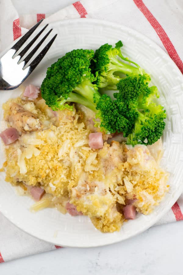 Chicken Cordon Bleu Casserole