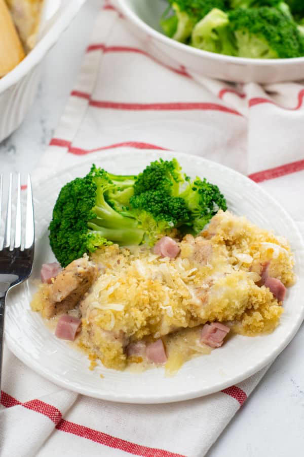 Chicken Cordon Bleu Casserole
