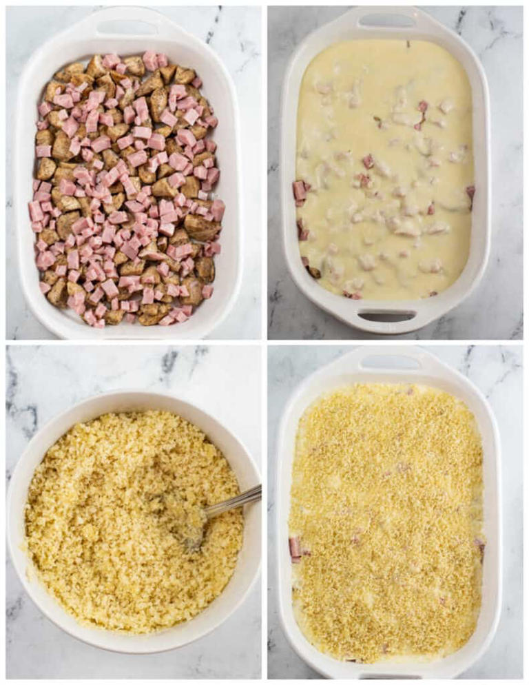 Chicken Cordon Bleu Casserole