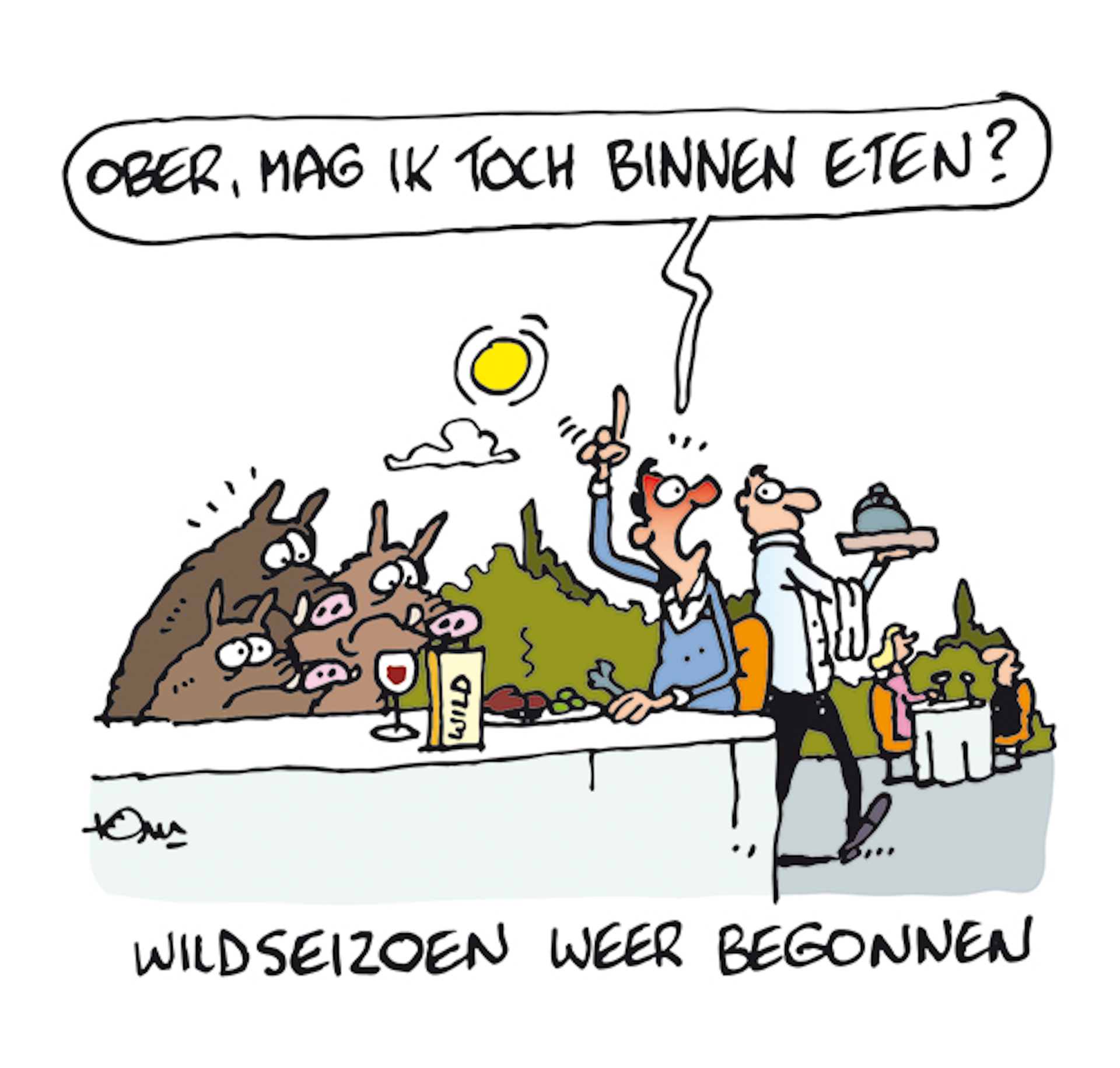 Vissen is gevaarlijk