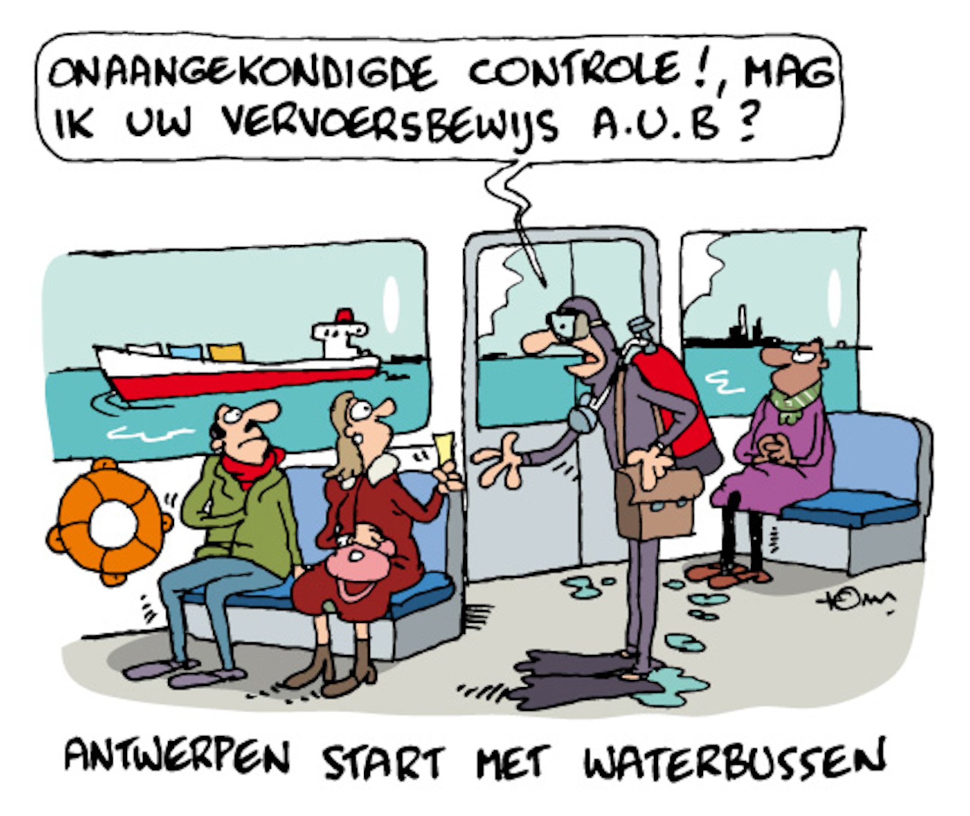 Vissen is gevaarlijk