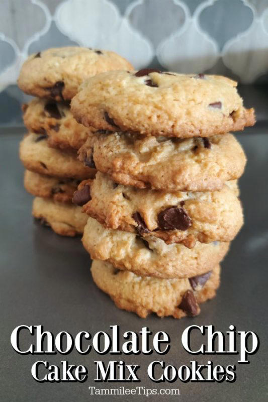 Cake Mix Chocolate Chip Cookies Recipe