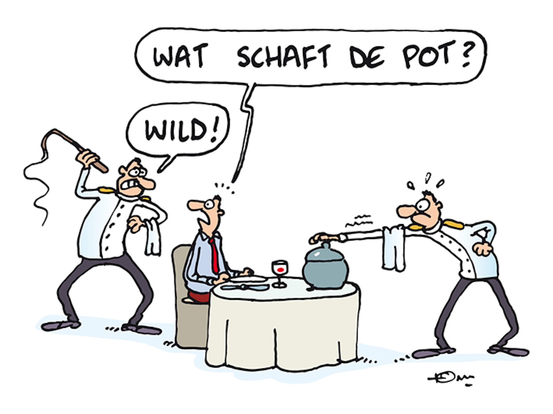 Vissen is gevaarlijk