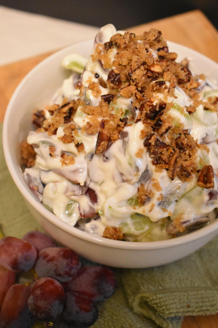 Easy Creamy Grape Salad